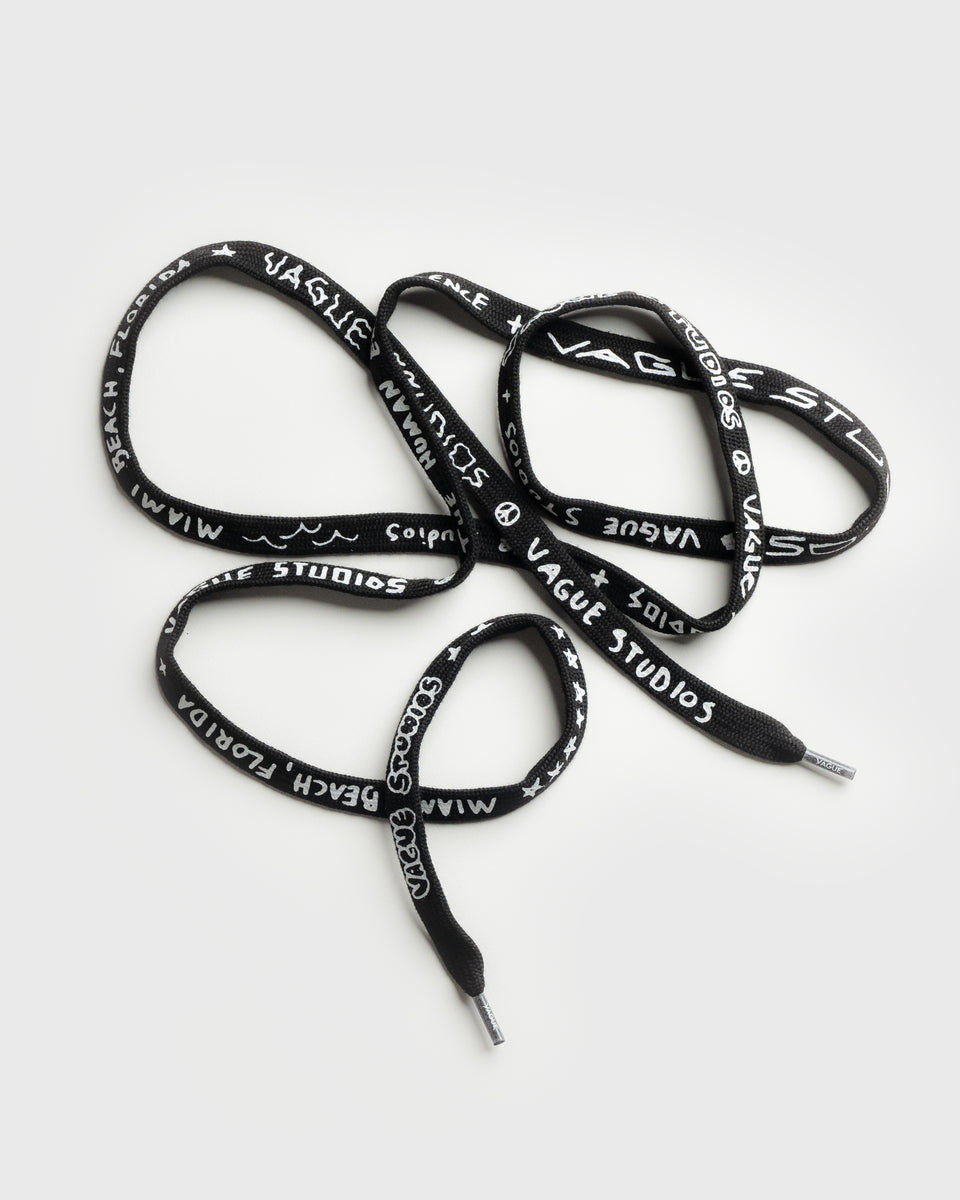SHOELACE BELT [BLACK] – VAGUE Studios